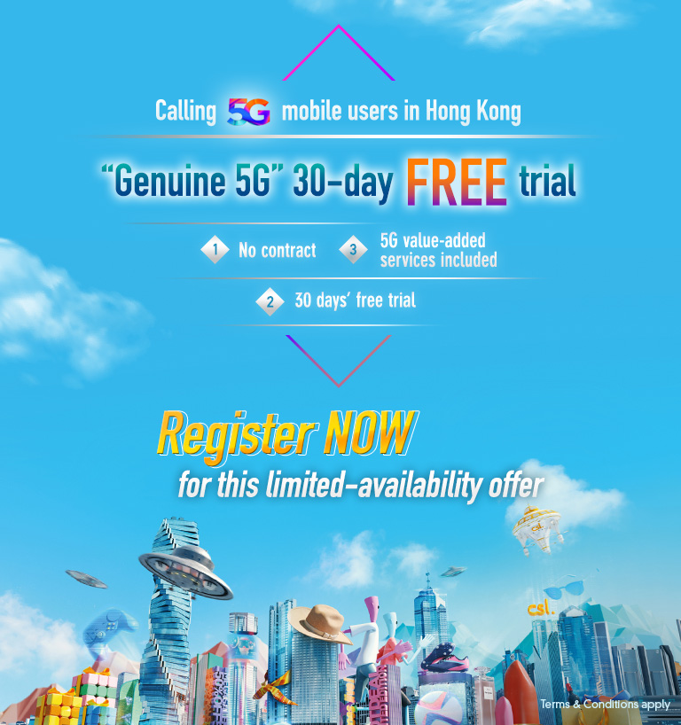 Leading Mobile & Telecom Service Providers in Hong Kong | csl