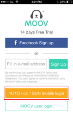 MOOV 16 bit Music Service | csl