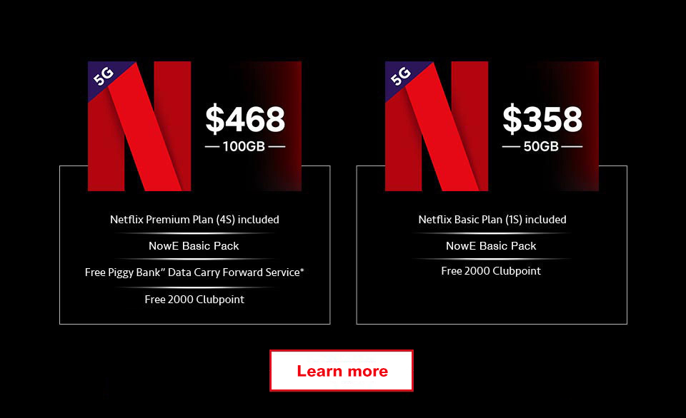 Netflix 5G Service Plan | csl