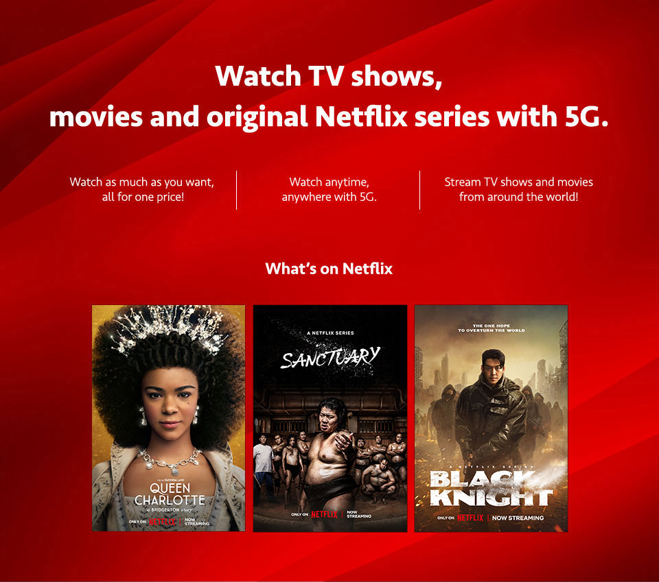 Netflix 5G Service Plan | csl