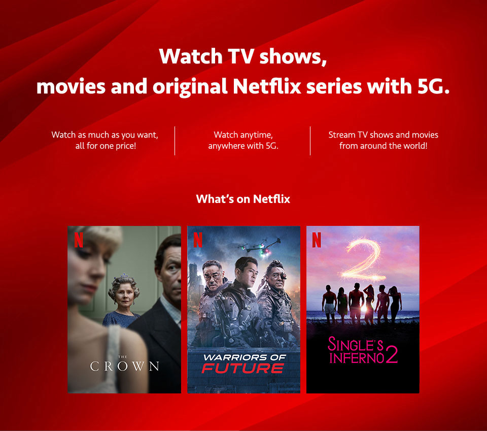 Netflix 5G Service Plan | csl