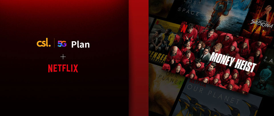 Netflix 5G Service Plan | csl