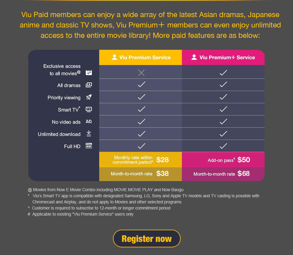 Viu Paid Service | csl